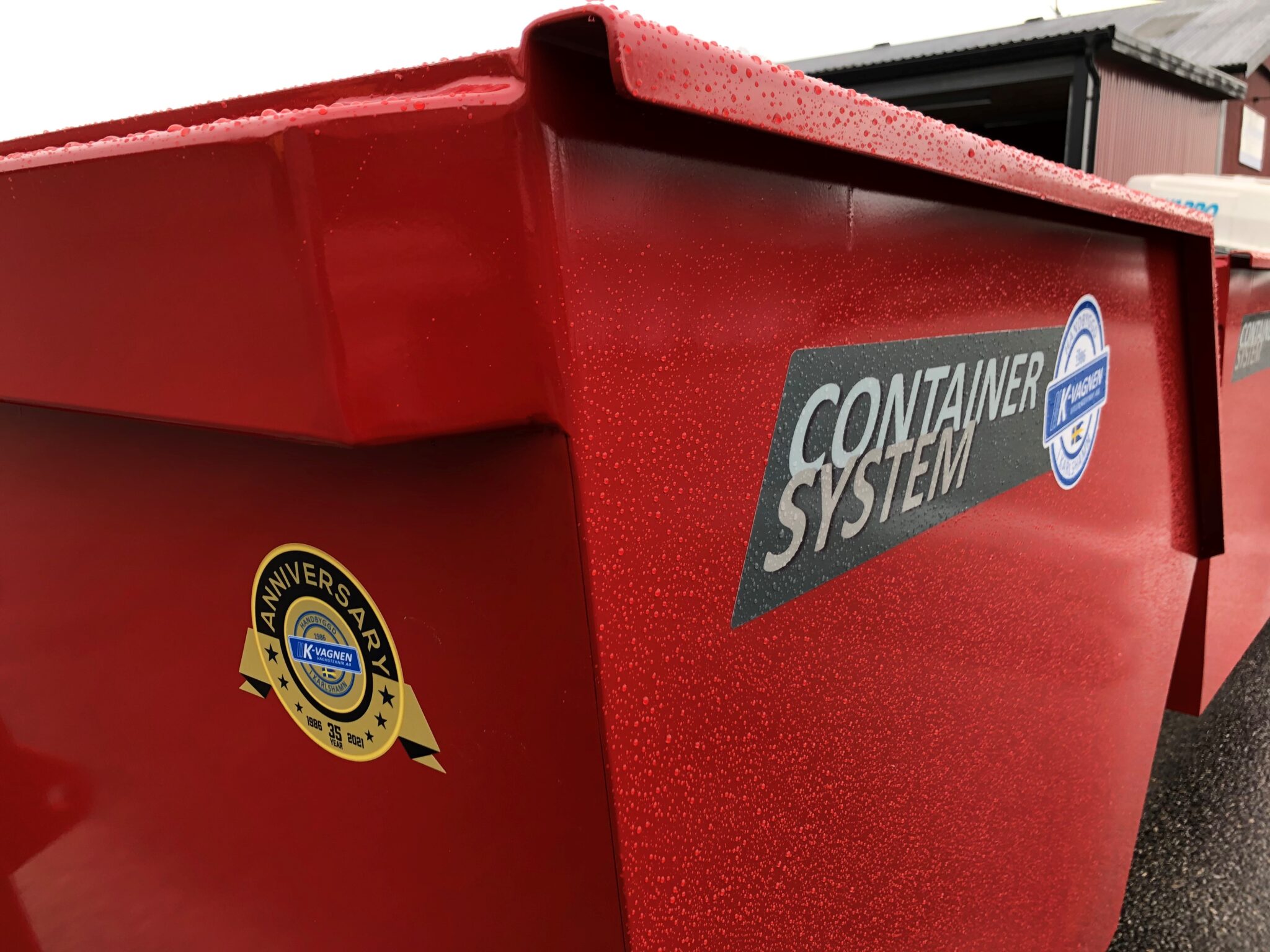 Leverans av containers | K-vagnen