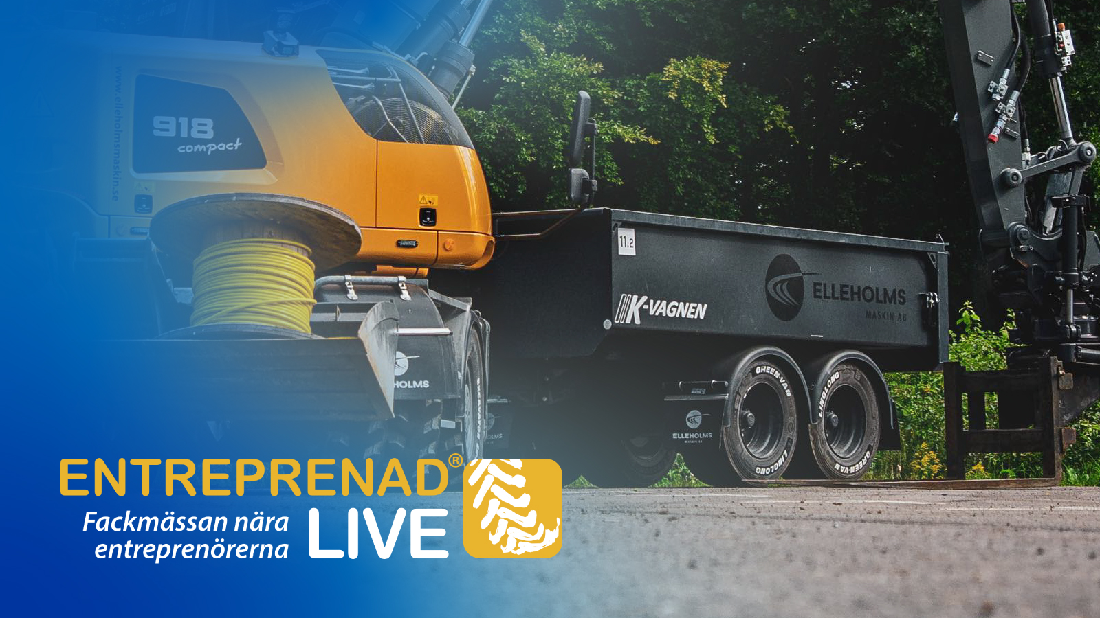 K-vagnen på Entreprenad Live 2024! | K-vagnen
