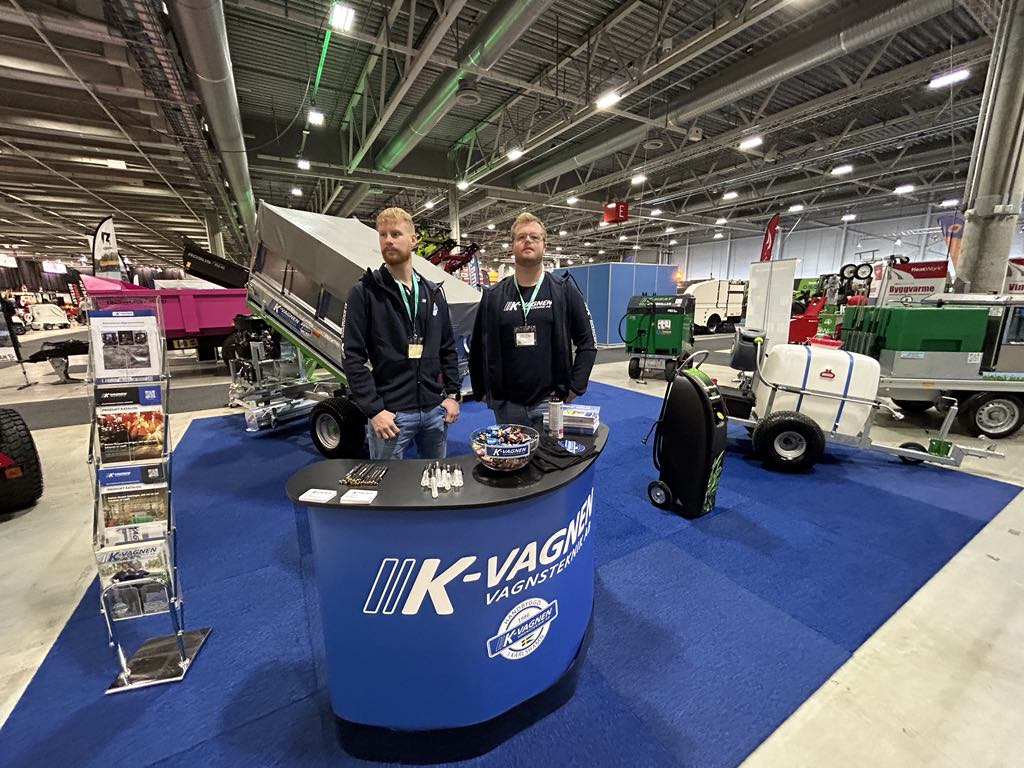 🚜 Upplev K-vagnen live – Maskinutställning 2025! 🚜 | K-vagnen